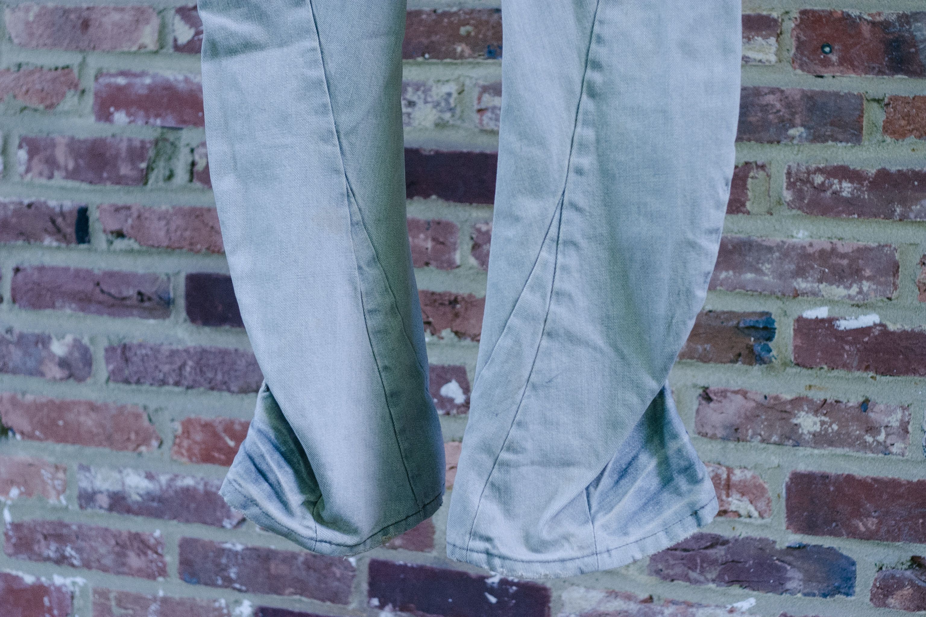 Julius AW06 Fixed Twisted Flare Jeans | Grailed