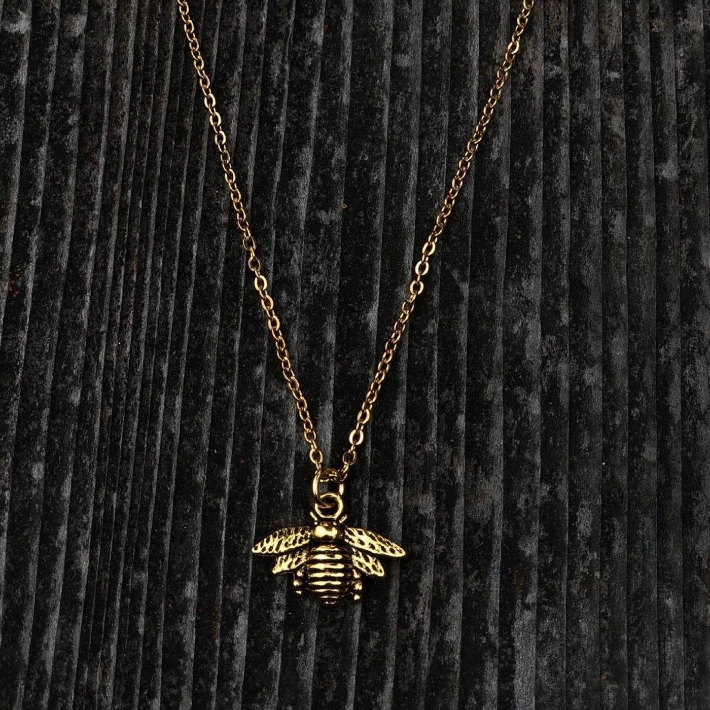 Jewelry × Vintage Tyler The Creator Flower Boy Gold Bee Pendant ...