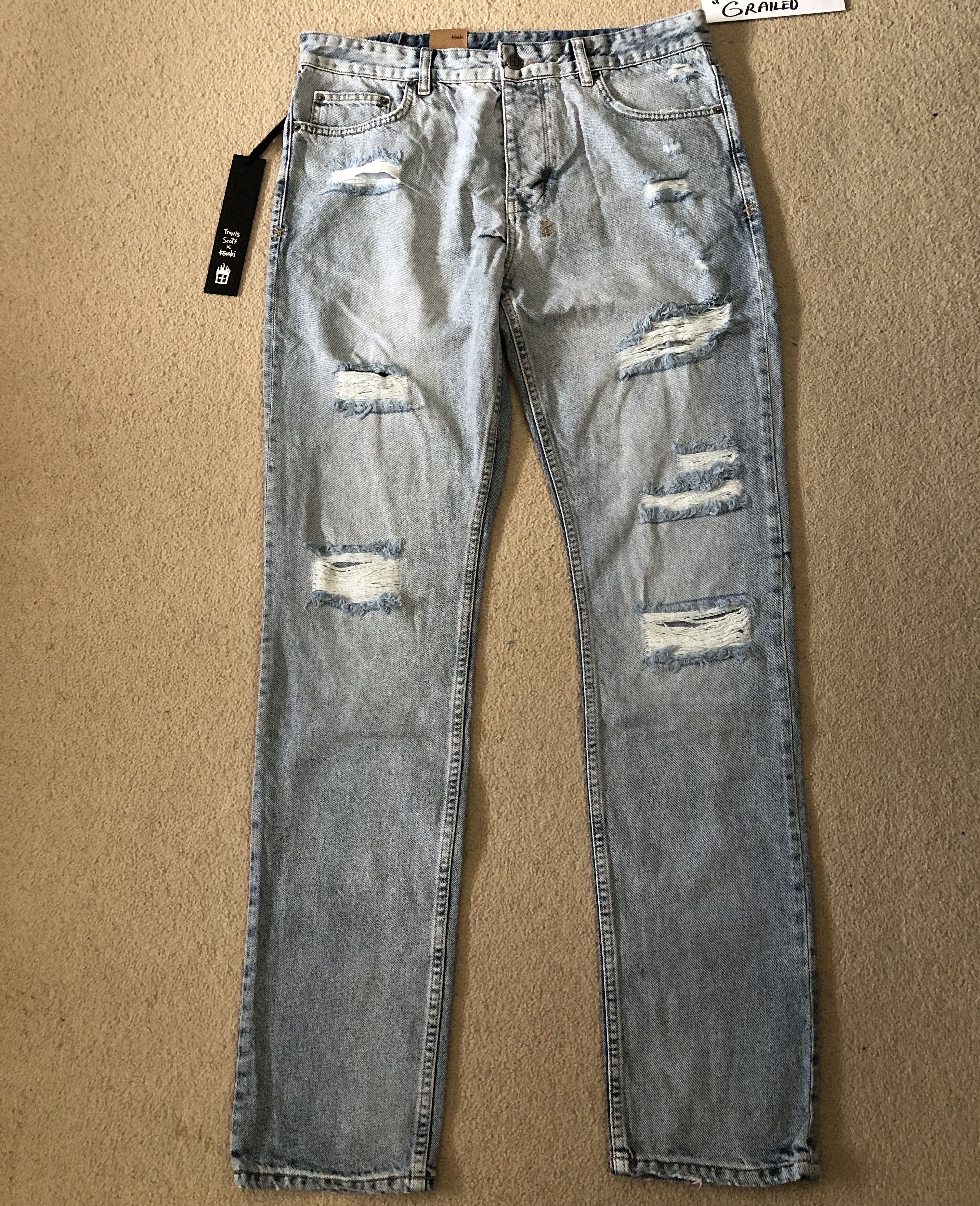Ksubi Last Drop!Ksubi x Travis Scott Ripped Citch Jeans | Grailed