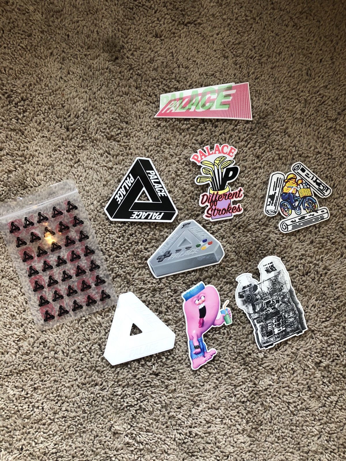 Palace Palace Sticker Pack Fall 2019 | Grailed