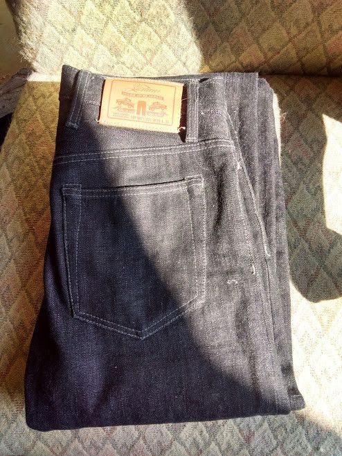 3sixteen × Self Edge 3sixteen x Self Edge 711bsp black Straight Leg ...