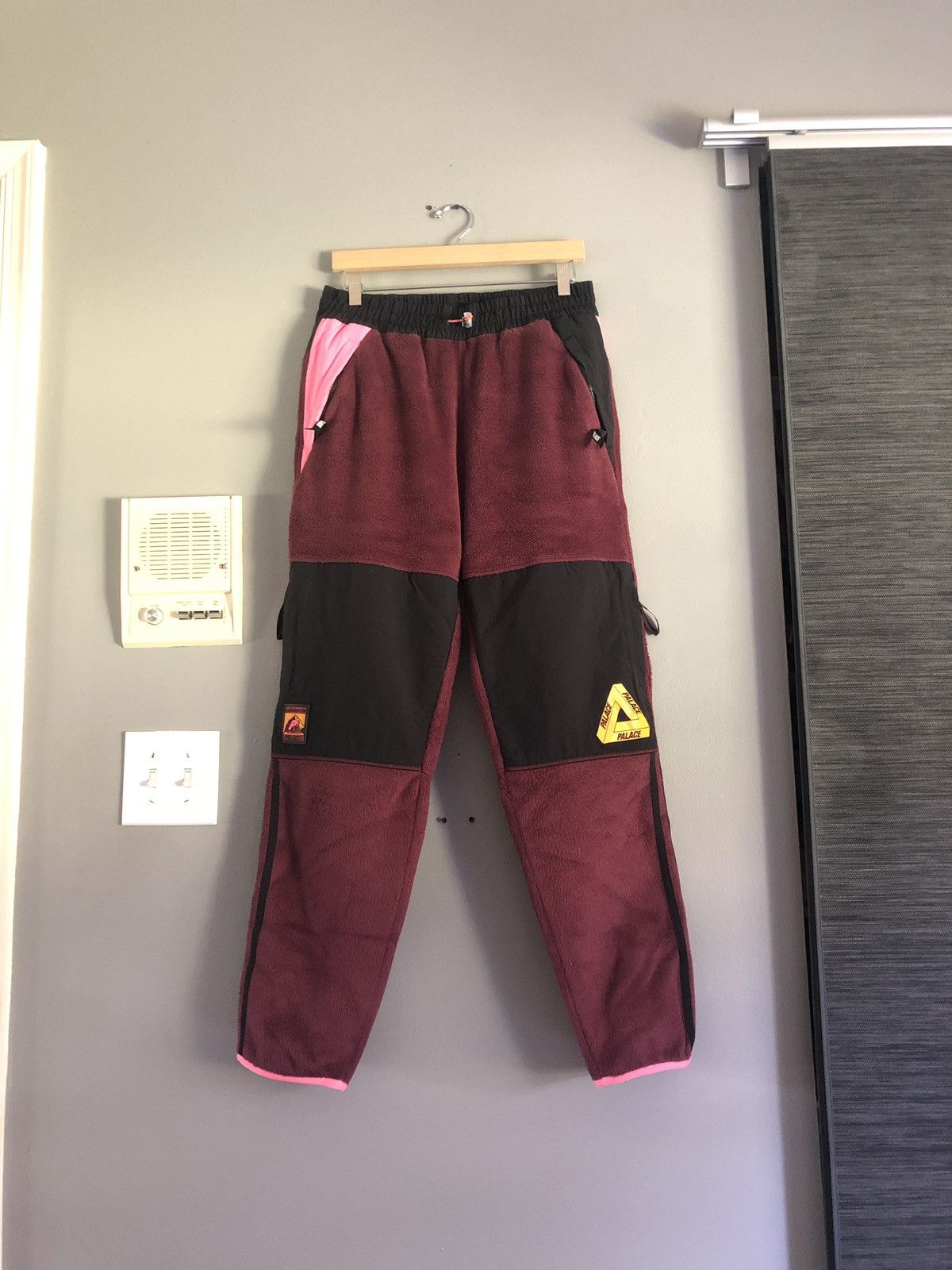 Adidas × Palace Palace x adidas fuzzy sweatpants | Grailed