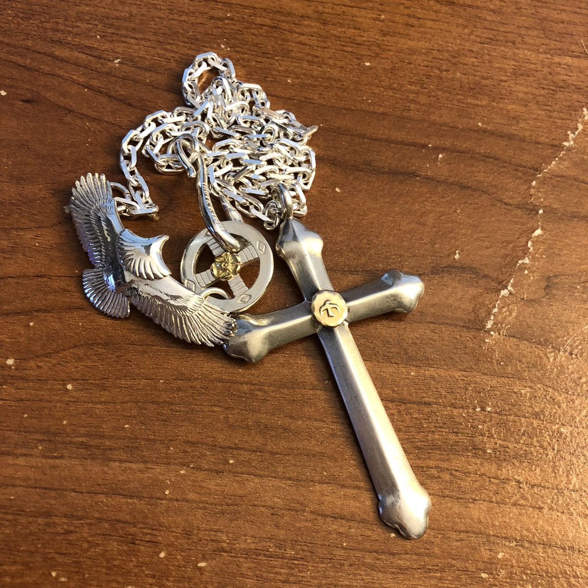 Goros Goro’s Small Dot Gold Cross | Grailed