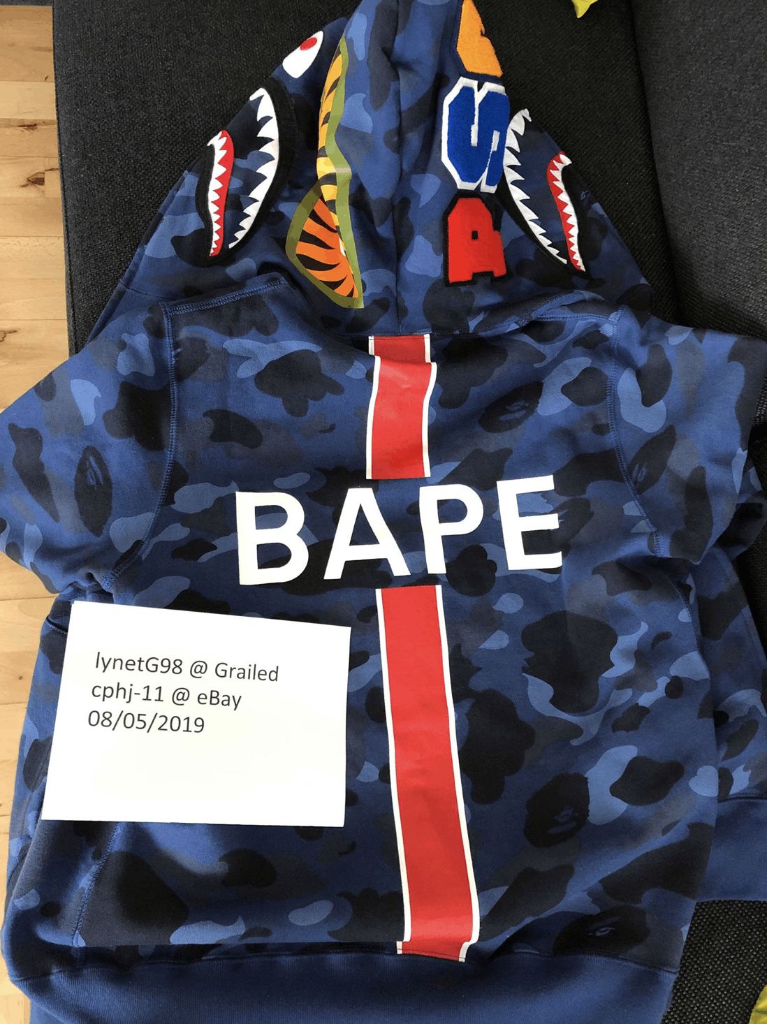 Bape BAPE X PSG SHARK HOODIE | Grailed Bape BAPE X PSG SHARK HOODIE | Grailed