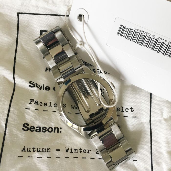 Maison Margiela Maison Martin Margiela x HM faceless watch bracelet ...