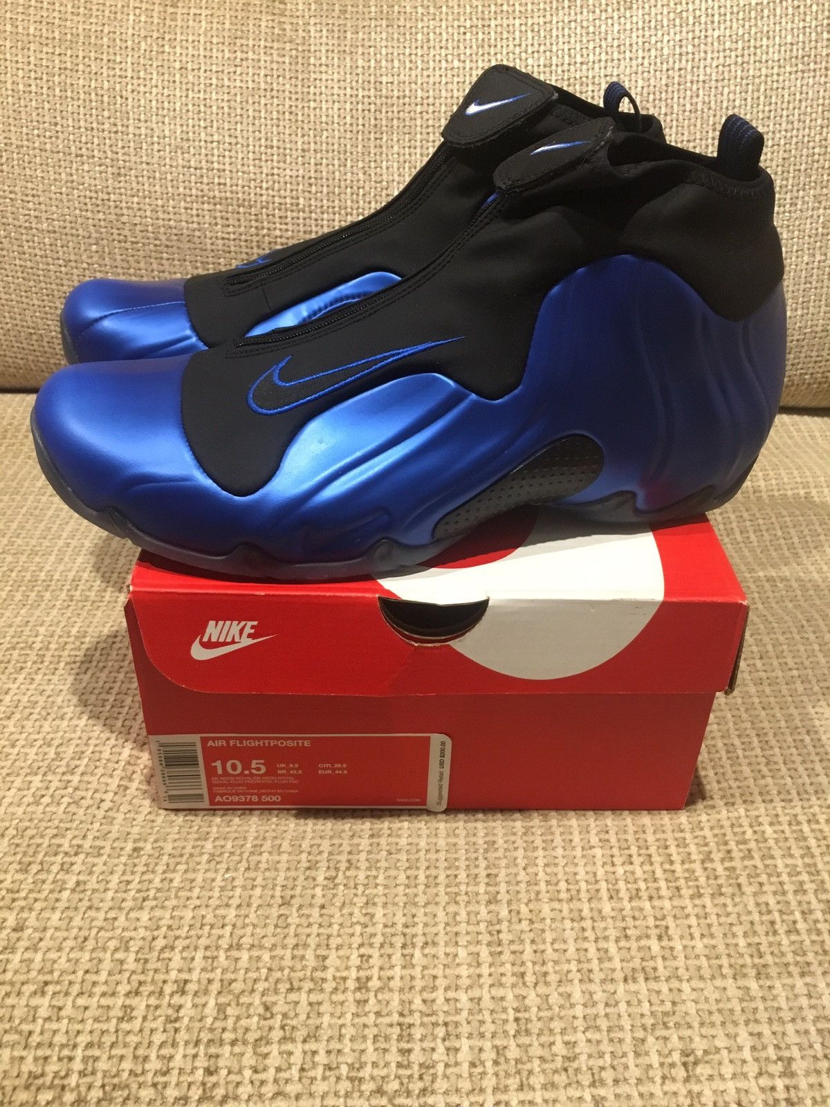 Nike Nike Air Flightposite Dark Neon Royal Blue AO9378-500 | Grailed
