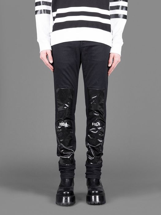 Hood By Air HBA Hood By Air Tarred Black Jeans | Grailed