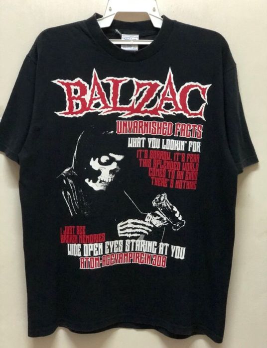 Vintage Vintage BALZAC Japan Horror Punk Rock Band T Shirt | Grailed