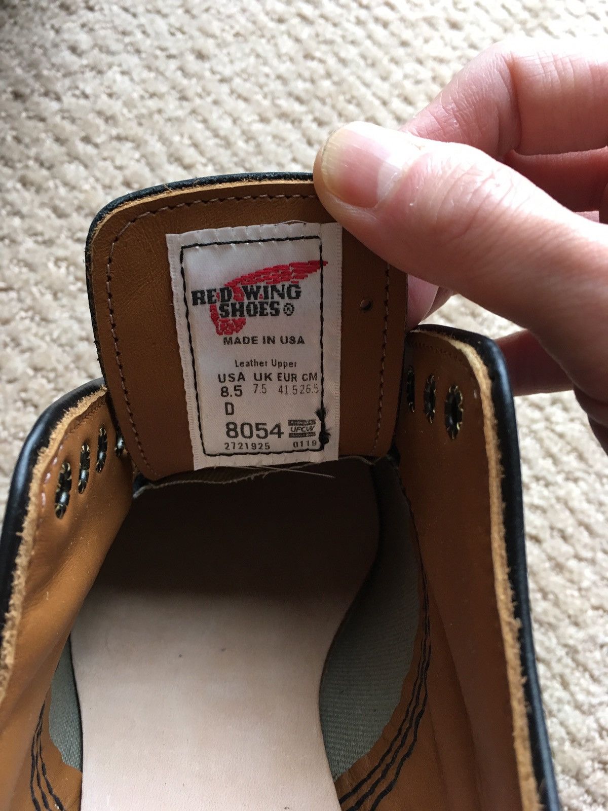Red Wing Red wing foreman Oxford Japanese exclusive 8054 | Grailed