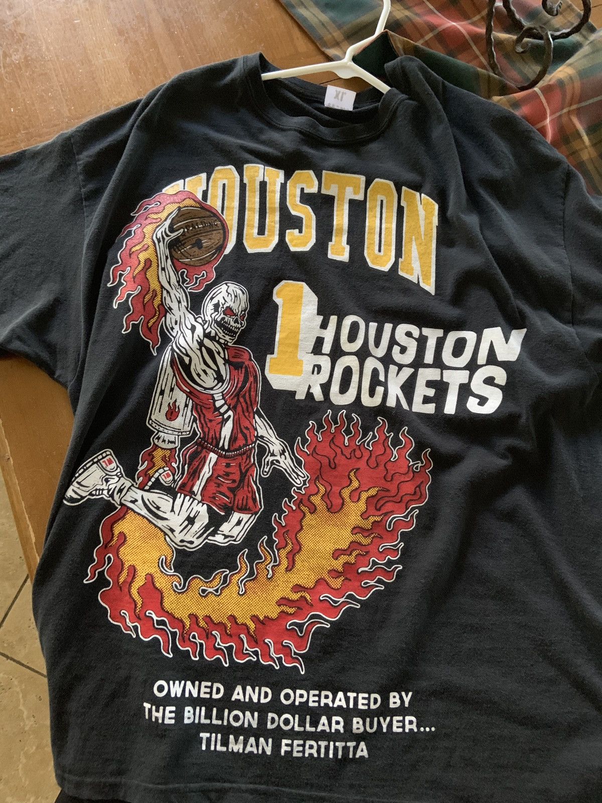 Warren Lotas Warren Lotas OG Houston Rockets Tee | Grailed
