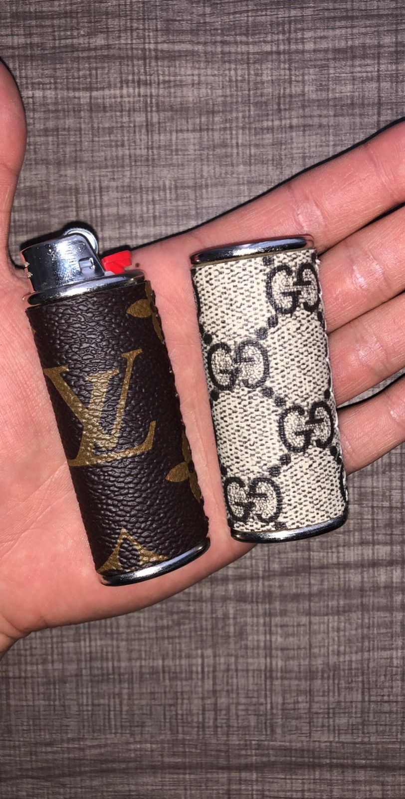 Gucci Two custom lighter cases | Grailed