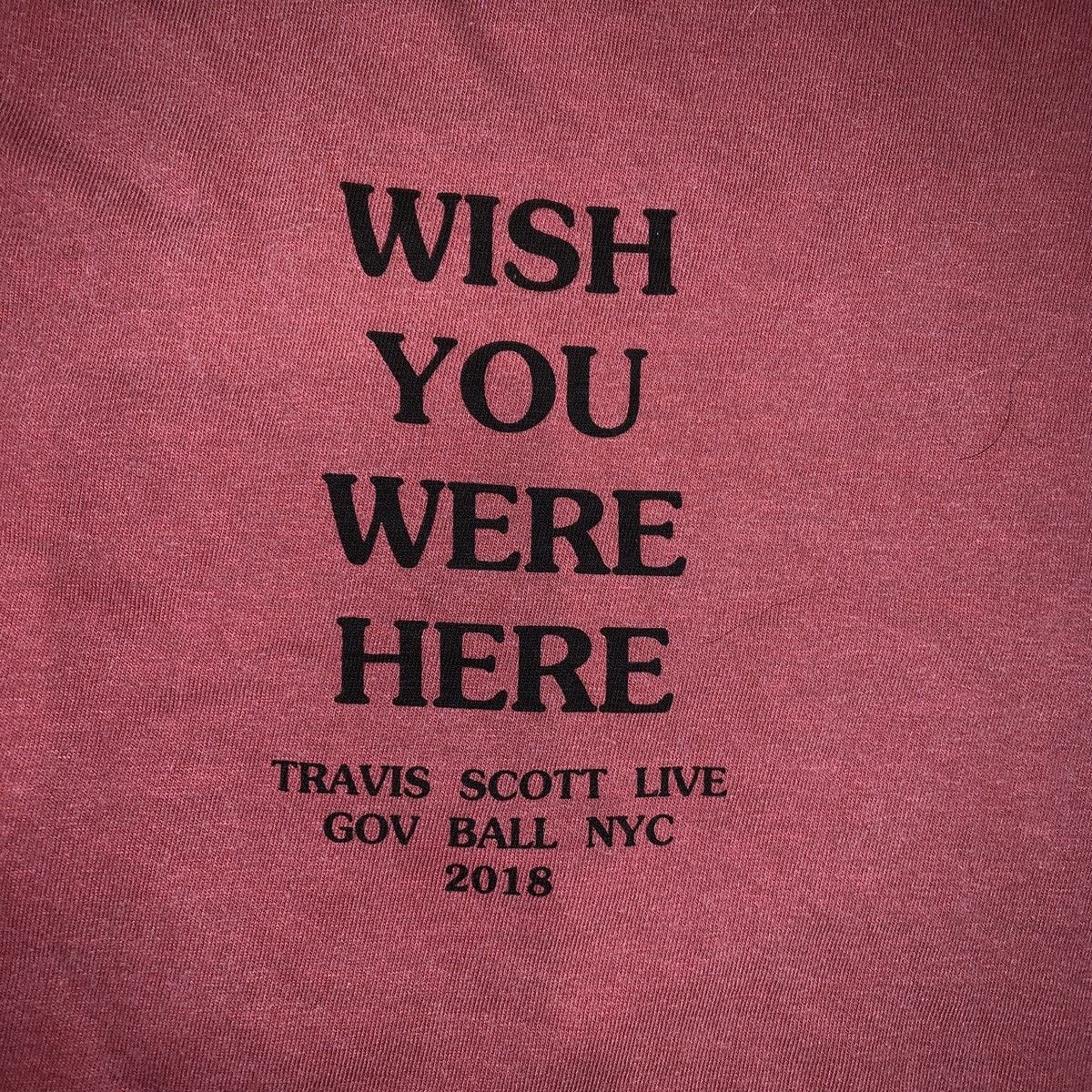 Travis Scott Travis Scott Astroworld Governor’s Ball T-Shirt | Grailed