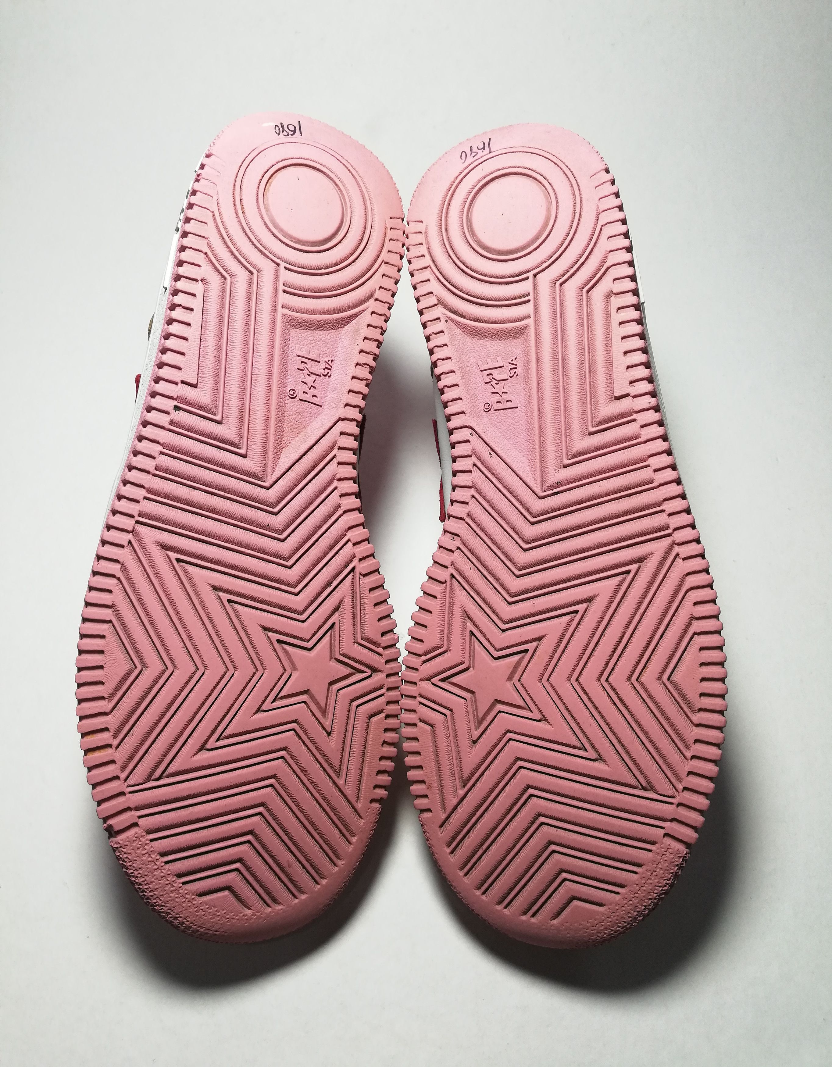 Bape (Rare) OG Pink Classic Bapesta | Grailed