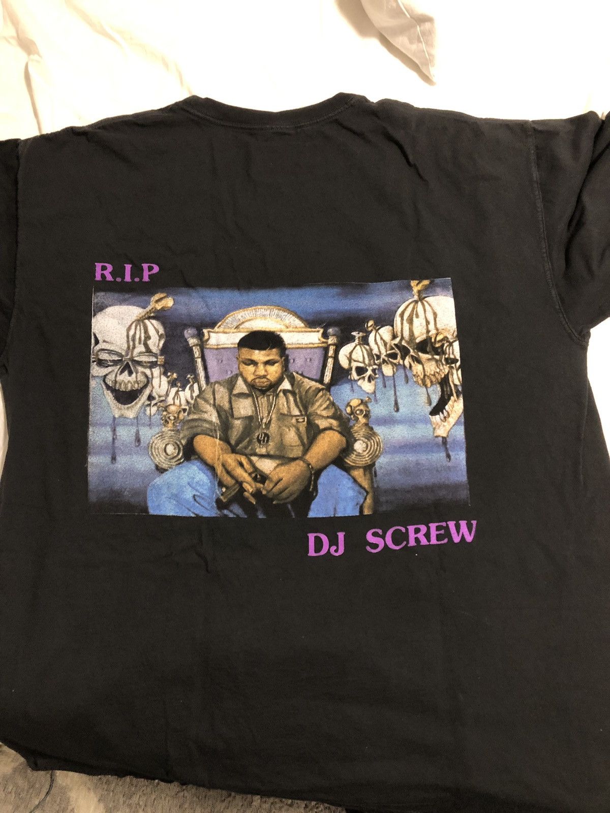 Travis Scott RIP DJ Screw Tee | Grailed