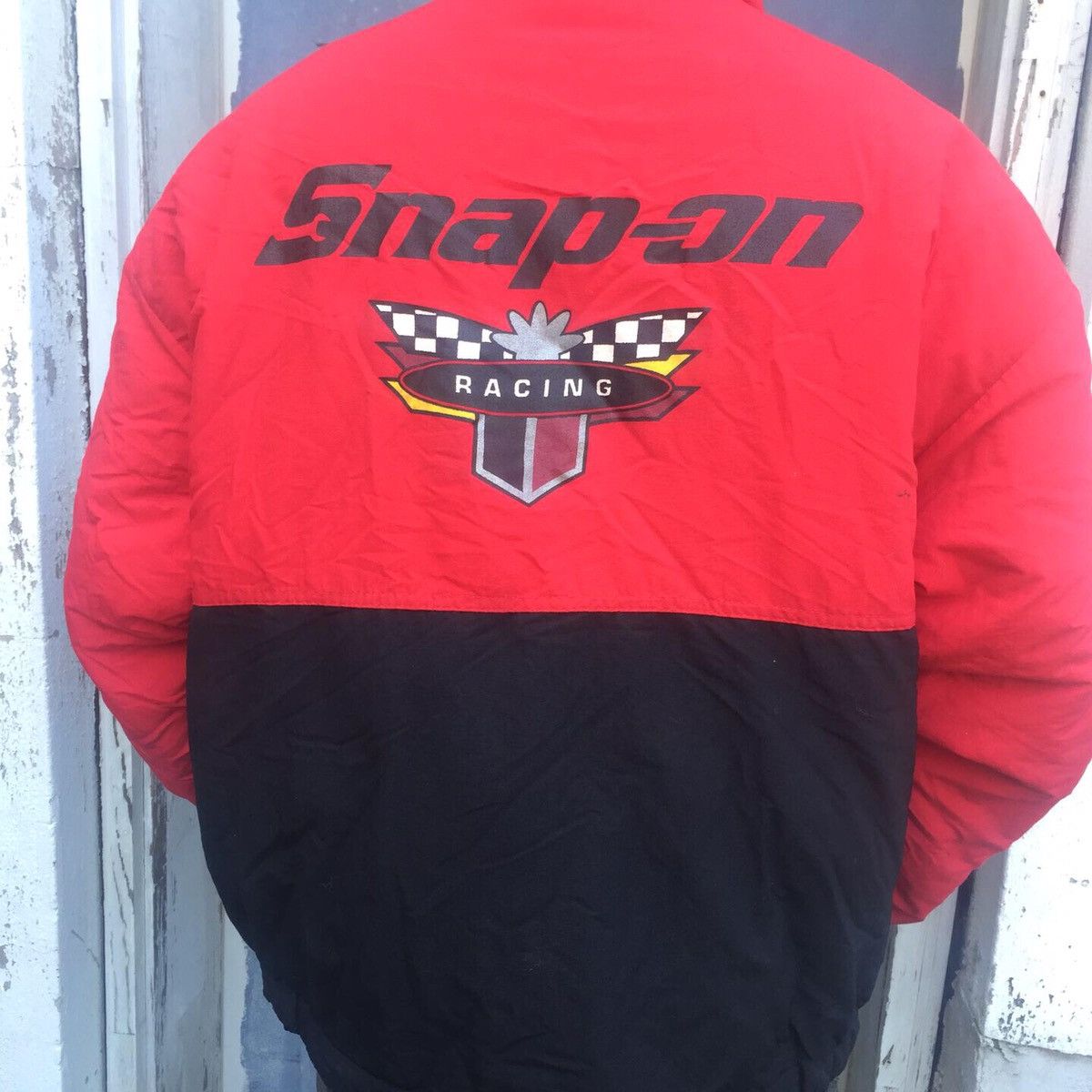 Vintage Vintage colorblock Snap-on Jacket | Grailed