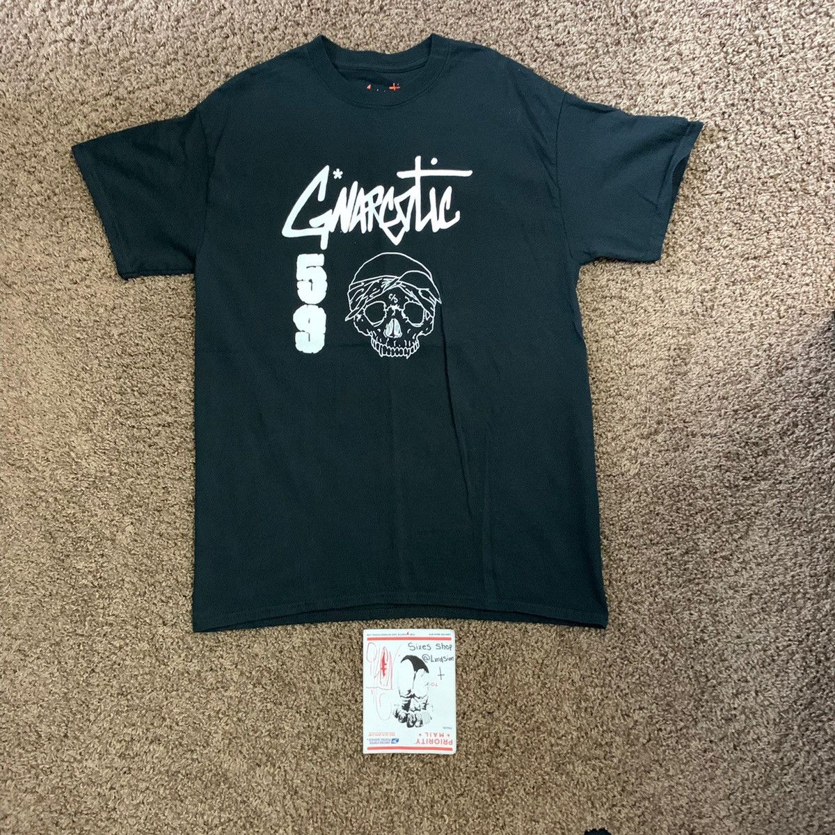 G59 Records $uicideboy$ G59 x Gnarcotic Collab Logo Tee | Grailed