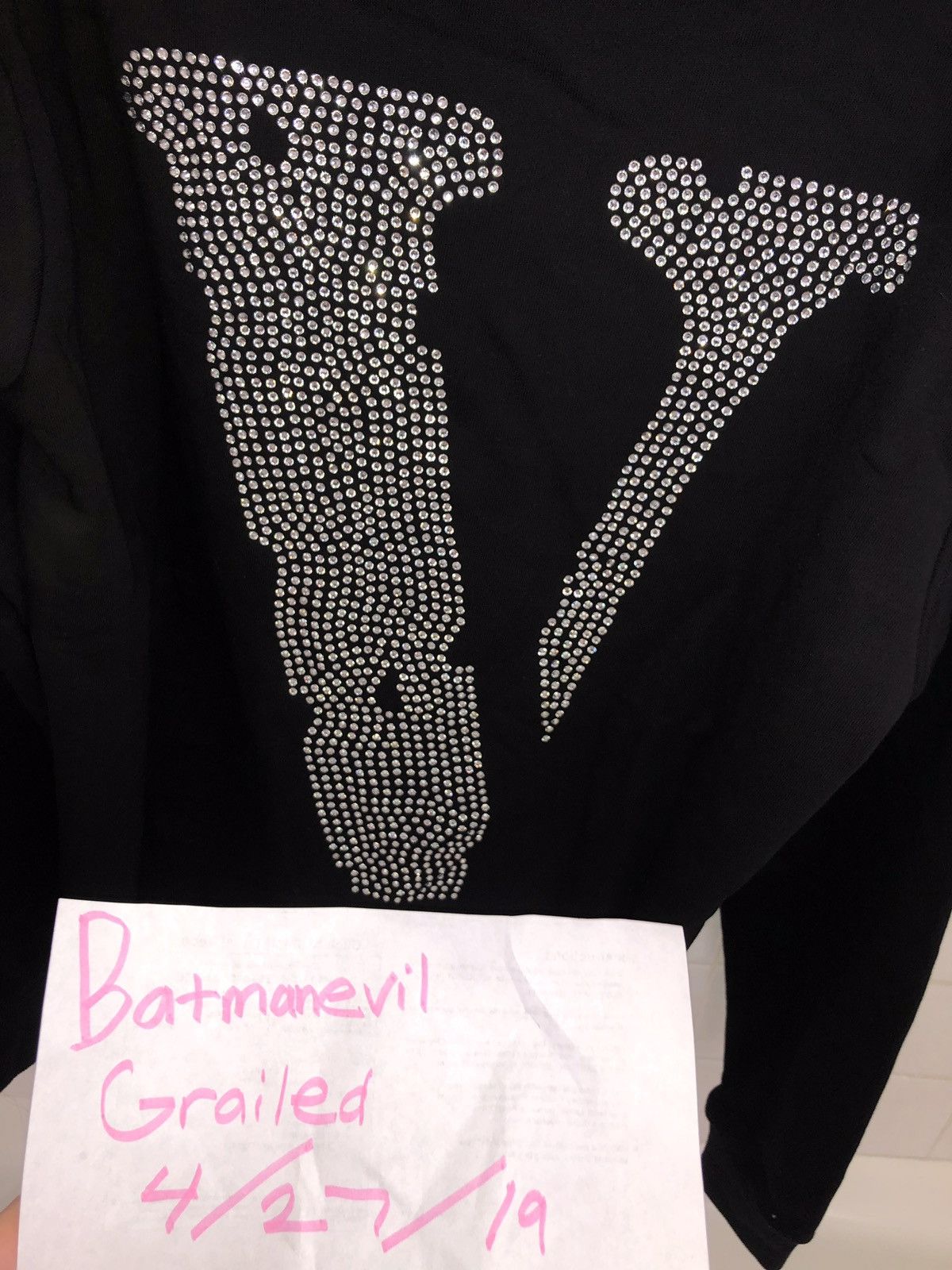 Vlone Vlone Rhinestone Friends Hoodie | Grailed