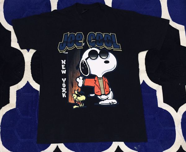 Peanuts snoopy joe cool New York peanuts tee by Sherry’s best Xl | Grailed