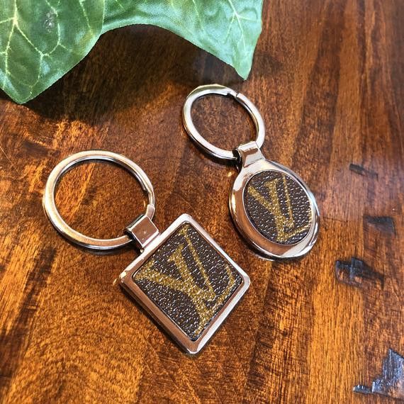Louis Vuitton Keychains repurposed Louis Vuitton canvas | Grailed