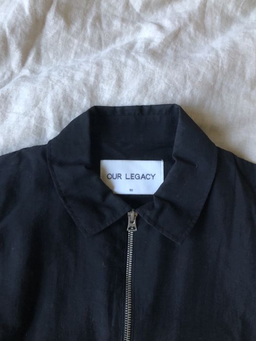 Our Legacy Our Legacy Drip Zip-Up Shirt | Grailed