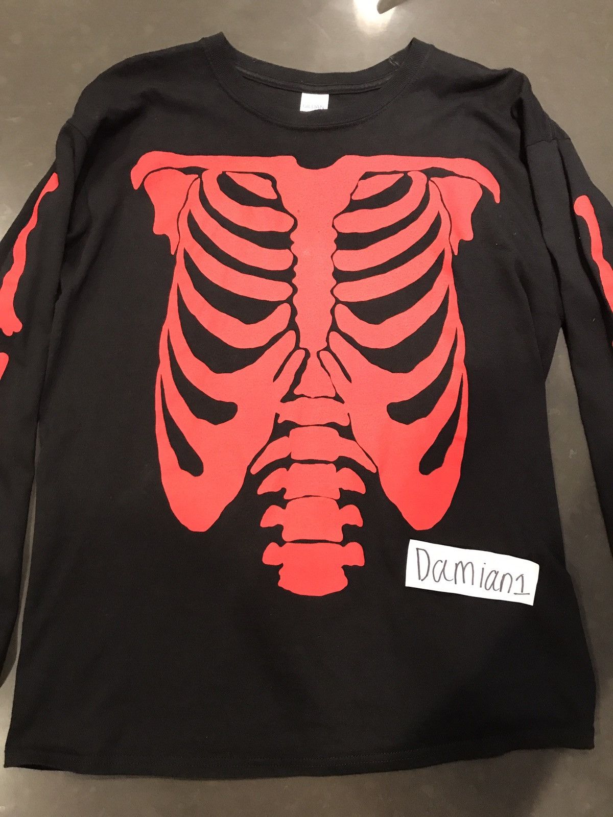 Playboi Carti Playboi Carti Die Lit Skeleton Longsleeve | Grailed