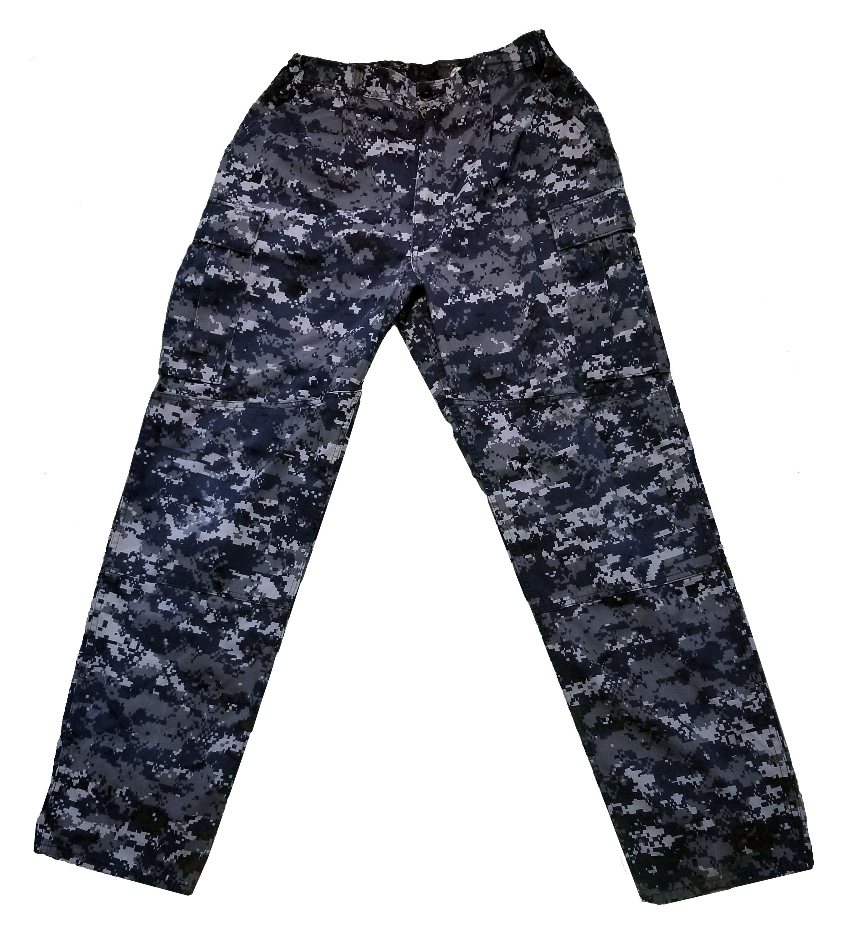 Military US NAVY TYPE I "BLUEBERRY" DIGITAL CAMO COMBAT UNIFORM / CARGO ...