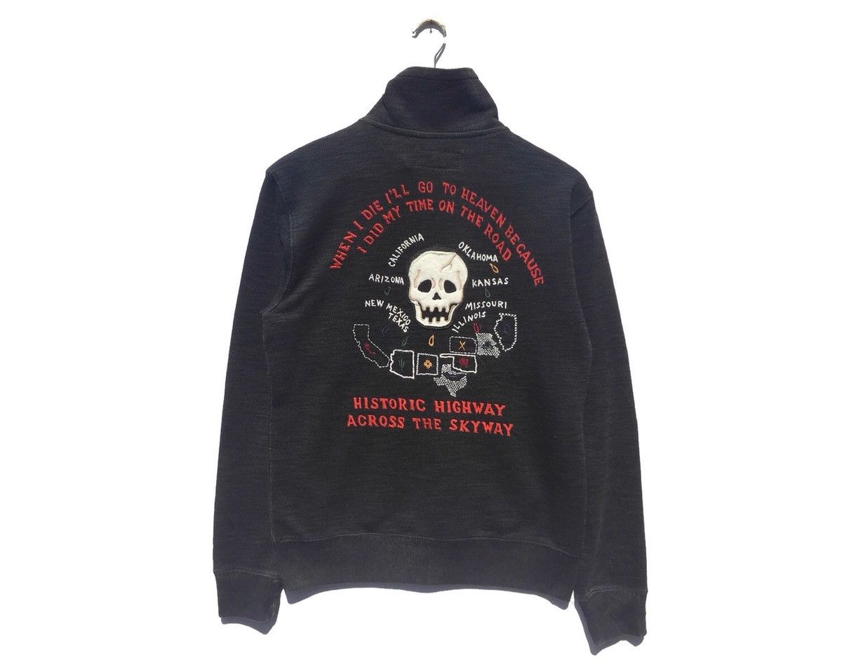 Vintage Vintage Avirex Ltd Skull Big Logo Jacket Rare ! | Grailed