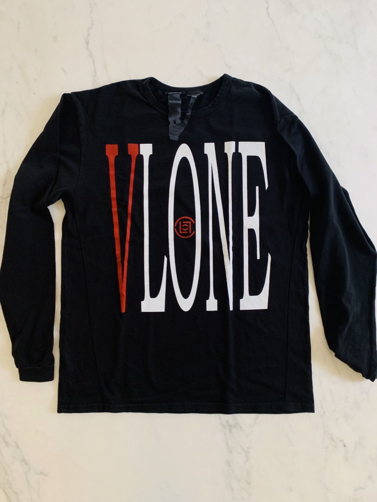 Vlone VLONE X CLOT Long Sleeve Black | Grailed