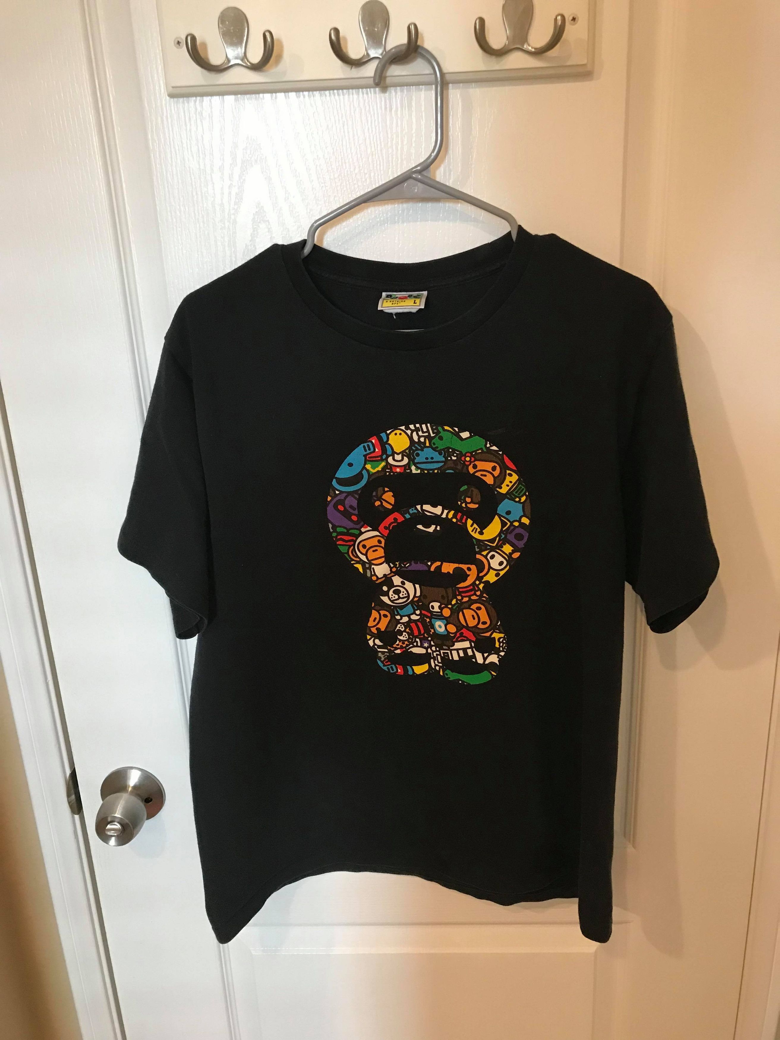 Bape Bape Baby Milo Outline Filled | Grailed