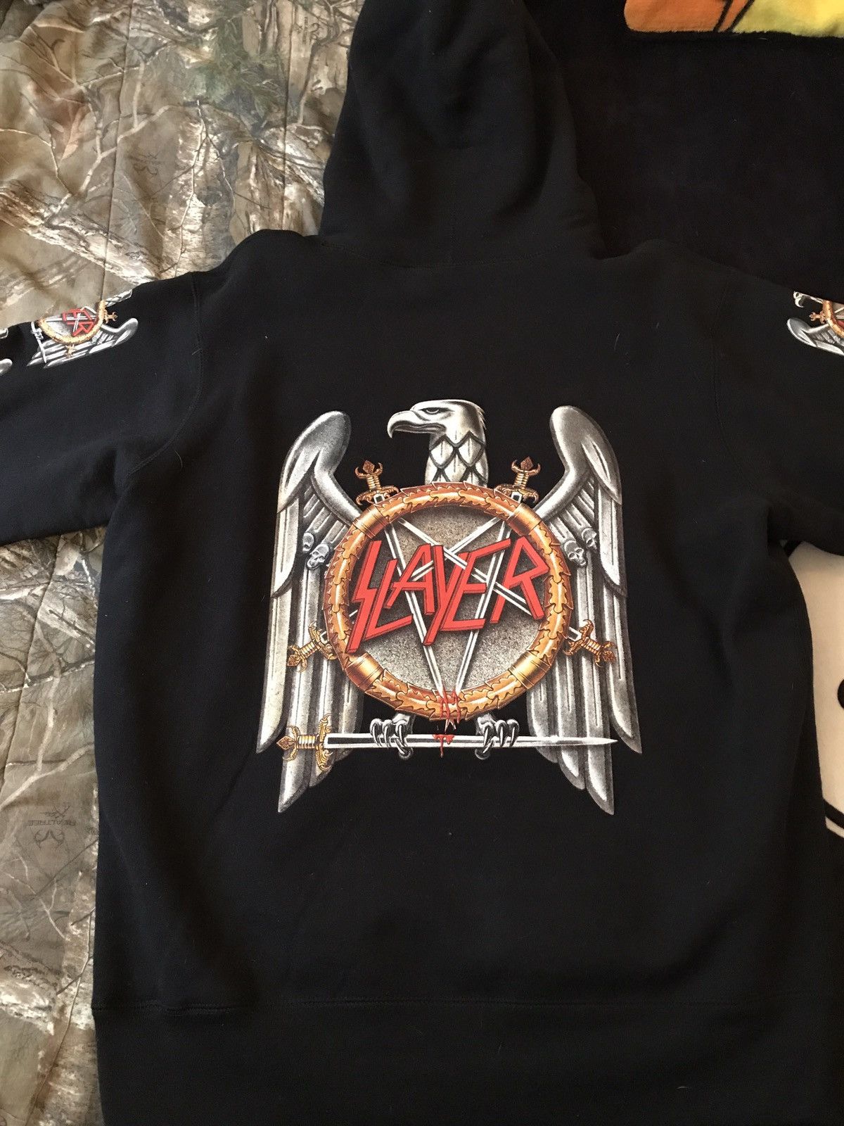 Slayer × Supreme Supreme x Slayer Hoodie | Grailed