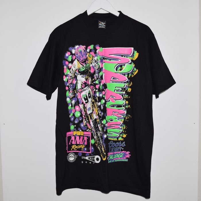 Vintage NEW Vintage 1994 90's AMA US Supercross Series Motocross Large ...