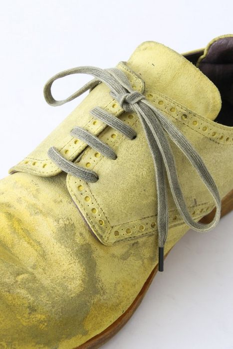 Devoa GUIDI Reverse Calf Leather dirty yellow | Grailed