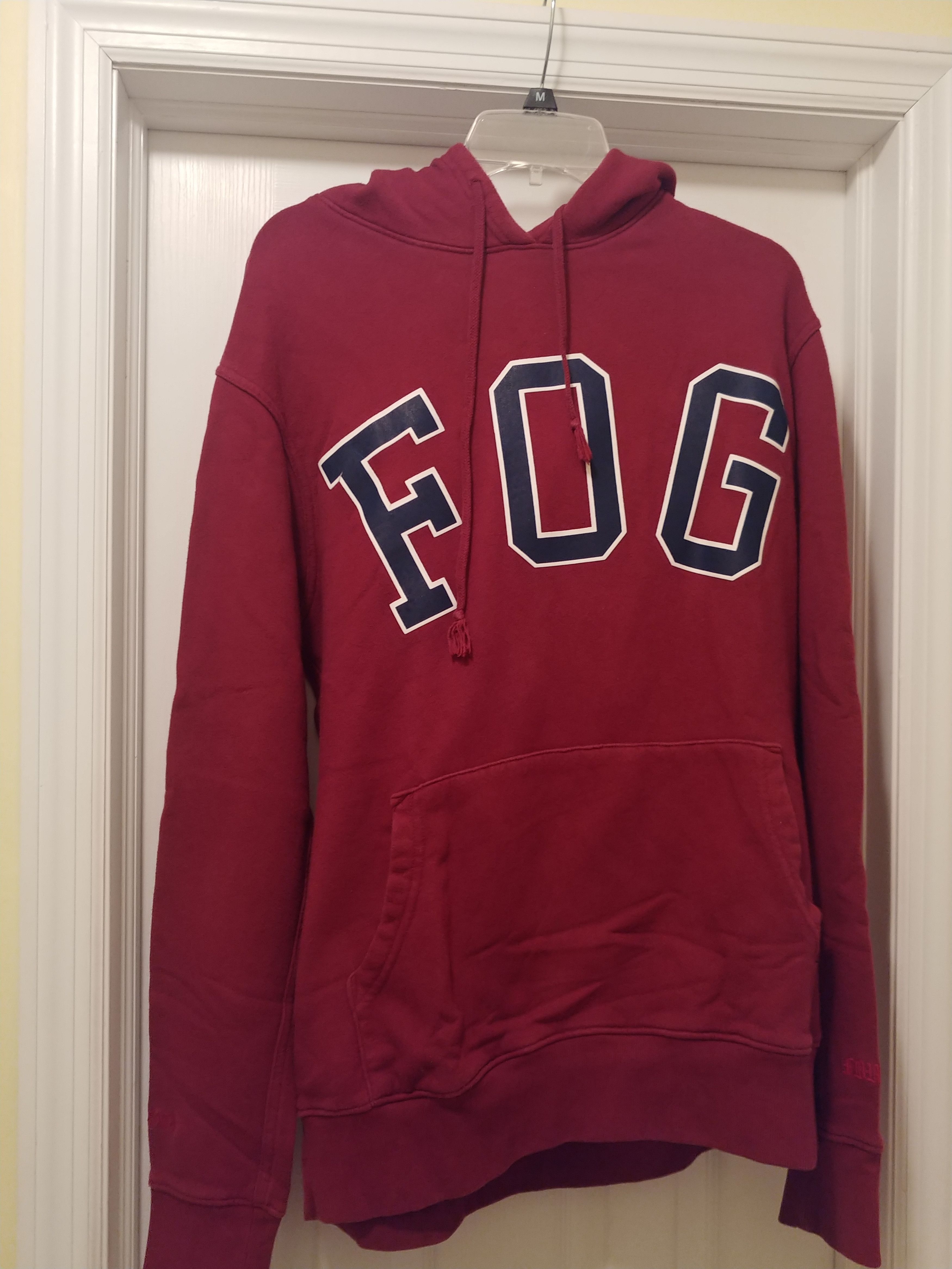 424 On Fairfax × Fear of God Oversized fog university hoodie | Grailed