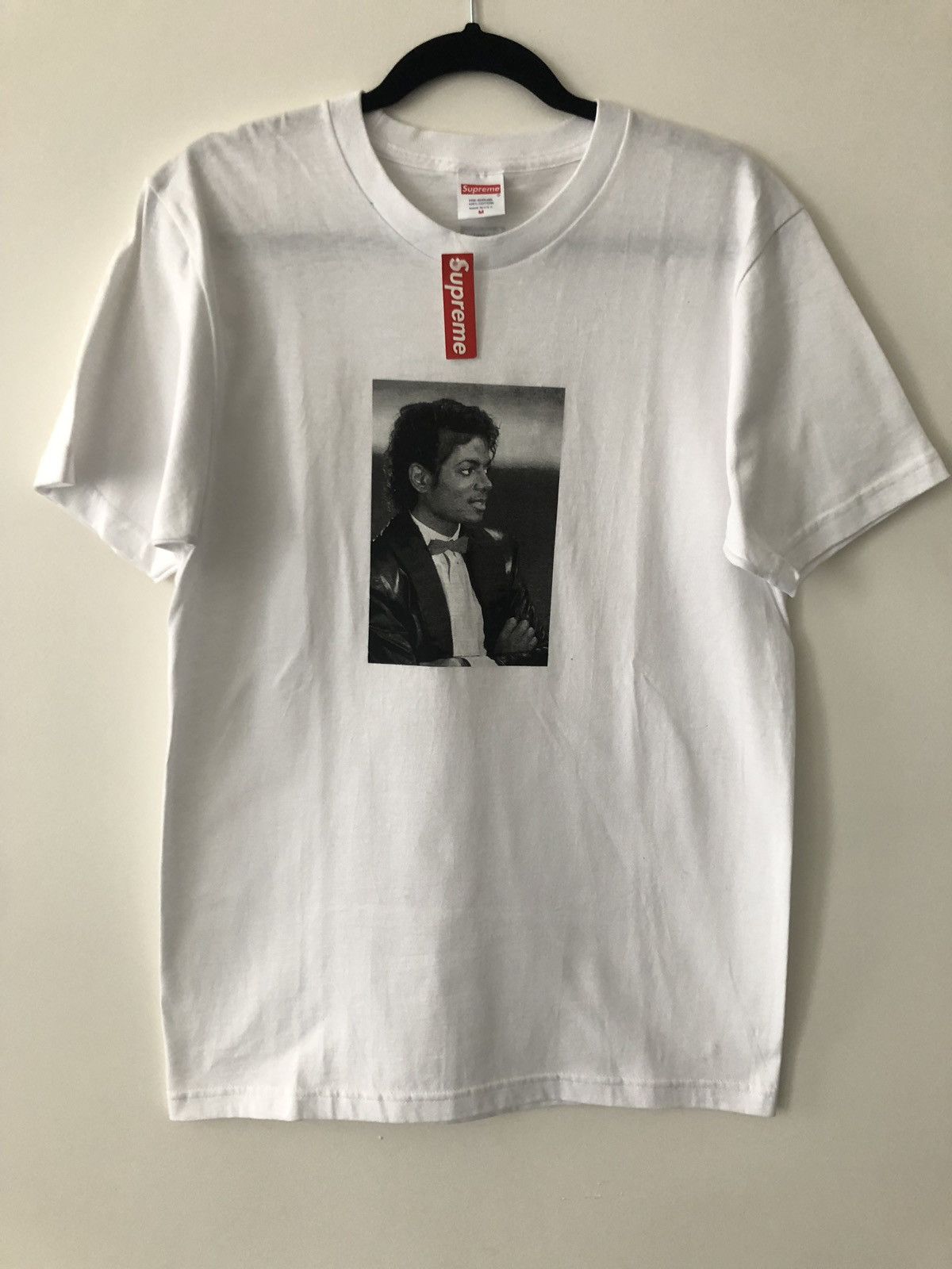 Michael Jackson × Supreme Supreme x MIchael Jackson photo tee | Grailed