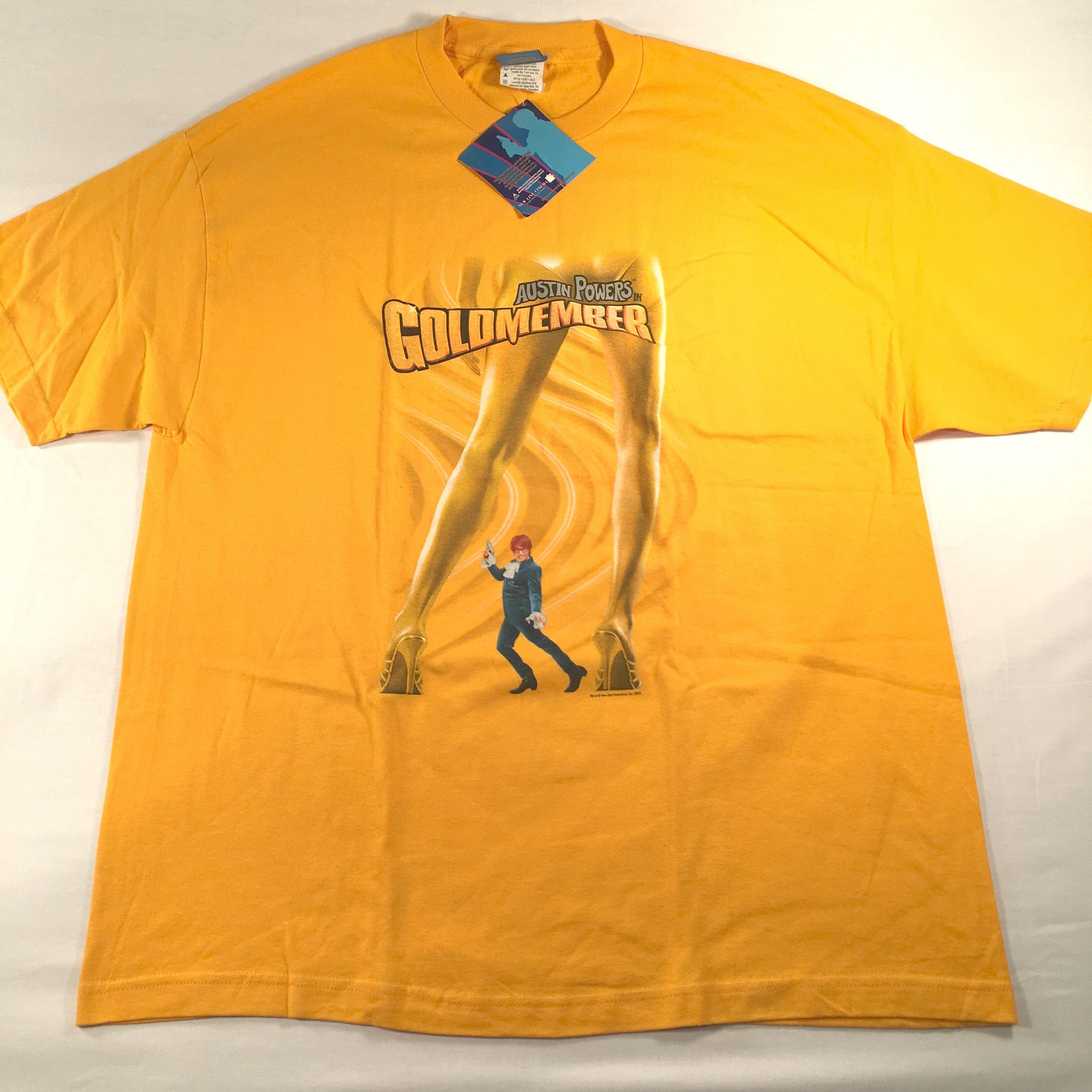 Movie Other Vintage Vtg Nos Austin Powers Goldmember Movie T Shirt