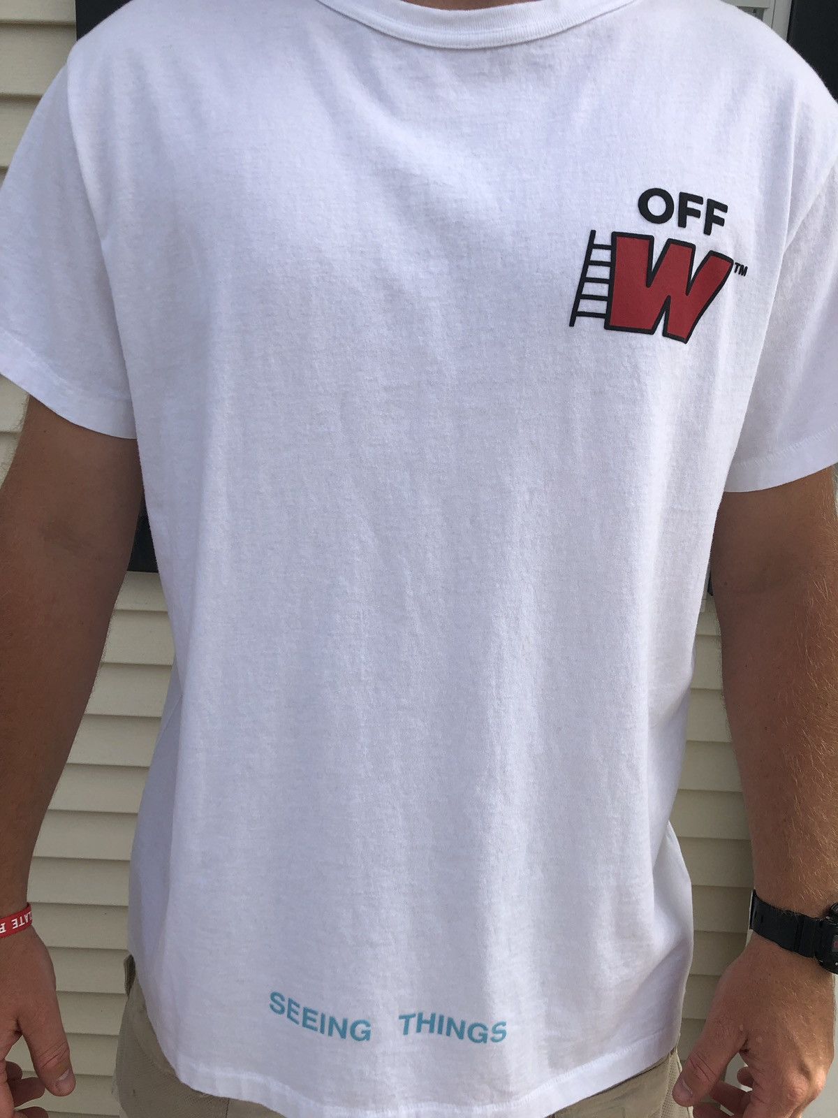 Off-White Off White "Main Label" 2013 Seeing Things T-Shirt Virgil Tee ...