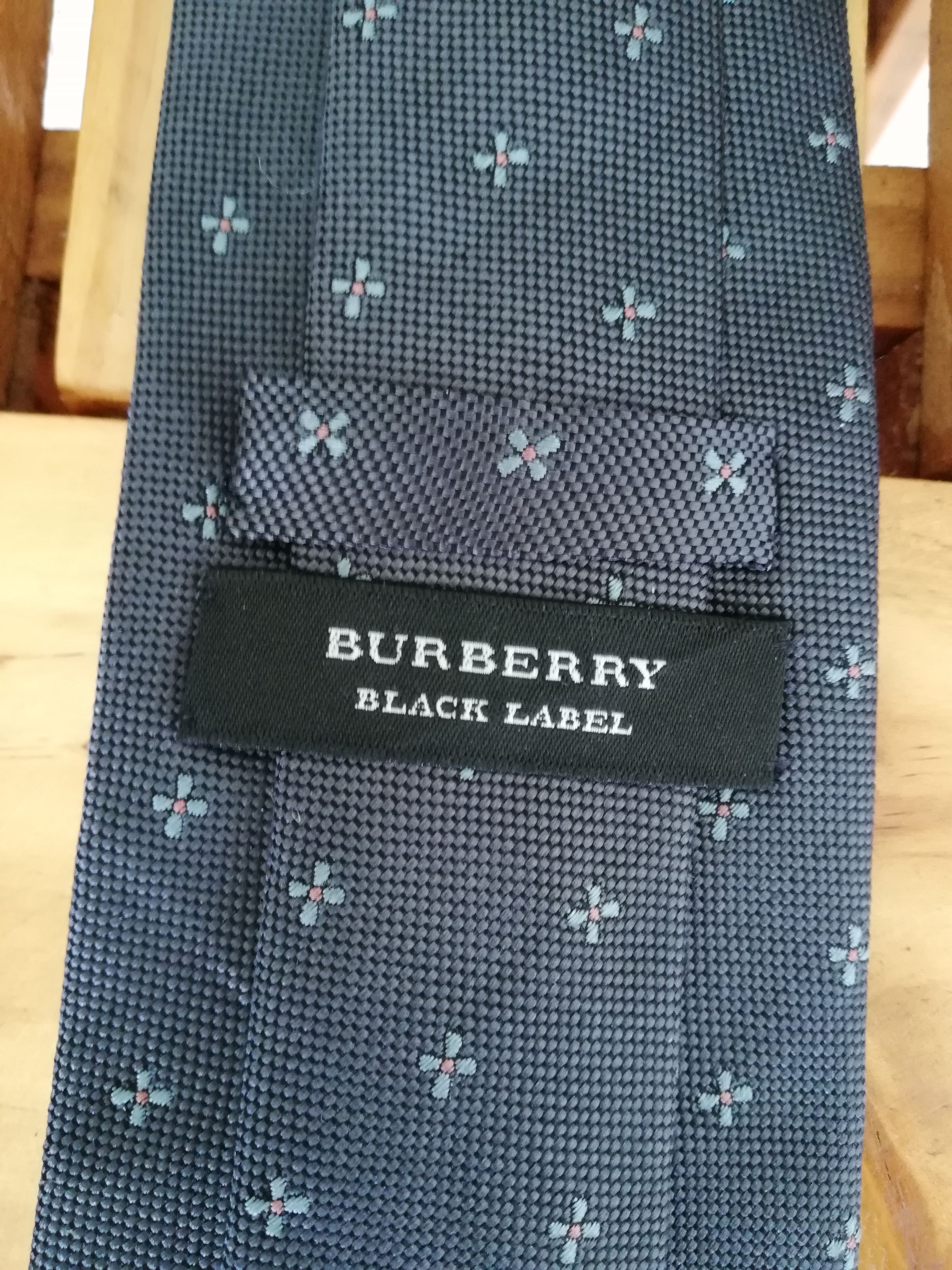 Vintage Burberry Black Label Tie Men s Neckties Accessories