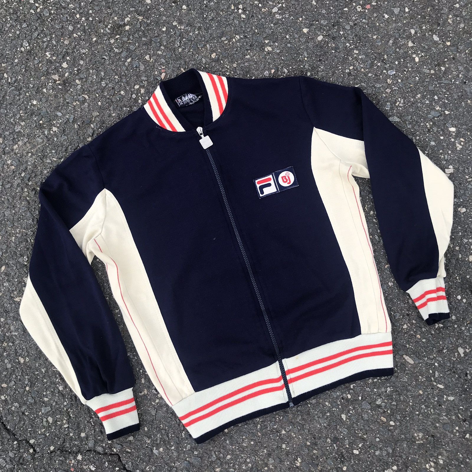 Bjorn Borg × Fila × Vintage 70s Bjorn Borg FILA Settanta Tennis Jacket ...