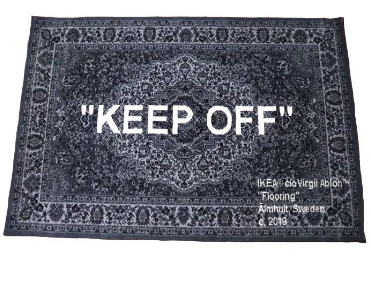 Off-White Off-White “Keep Off” Area Rug | Grailed