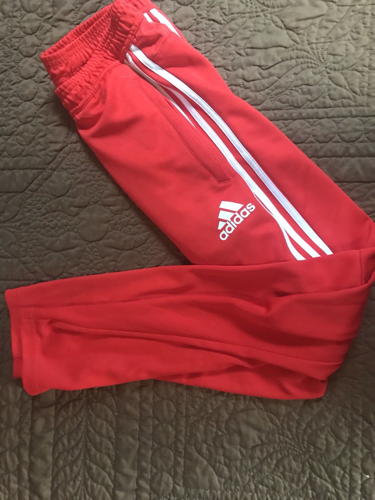 Adidas Red Adidas Track pants | Grailed
