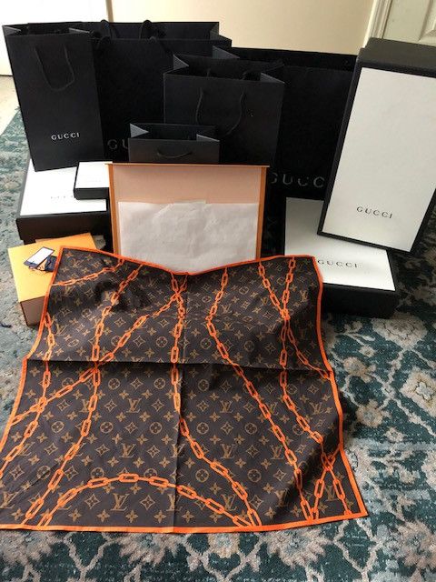 Louis Vuitton Virgil Abloh Solar Ray Bandana | Grailed