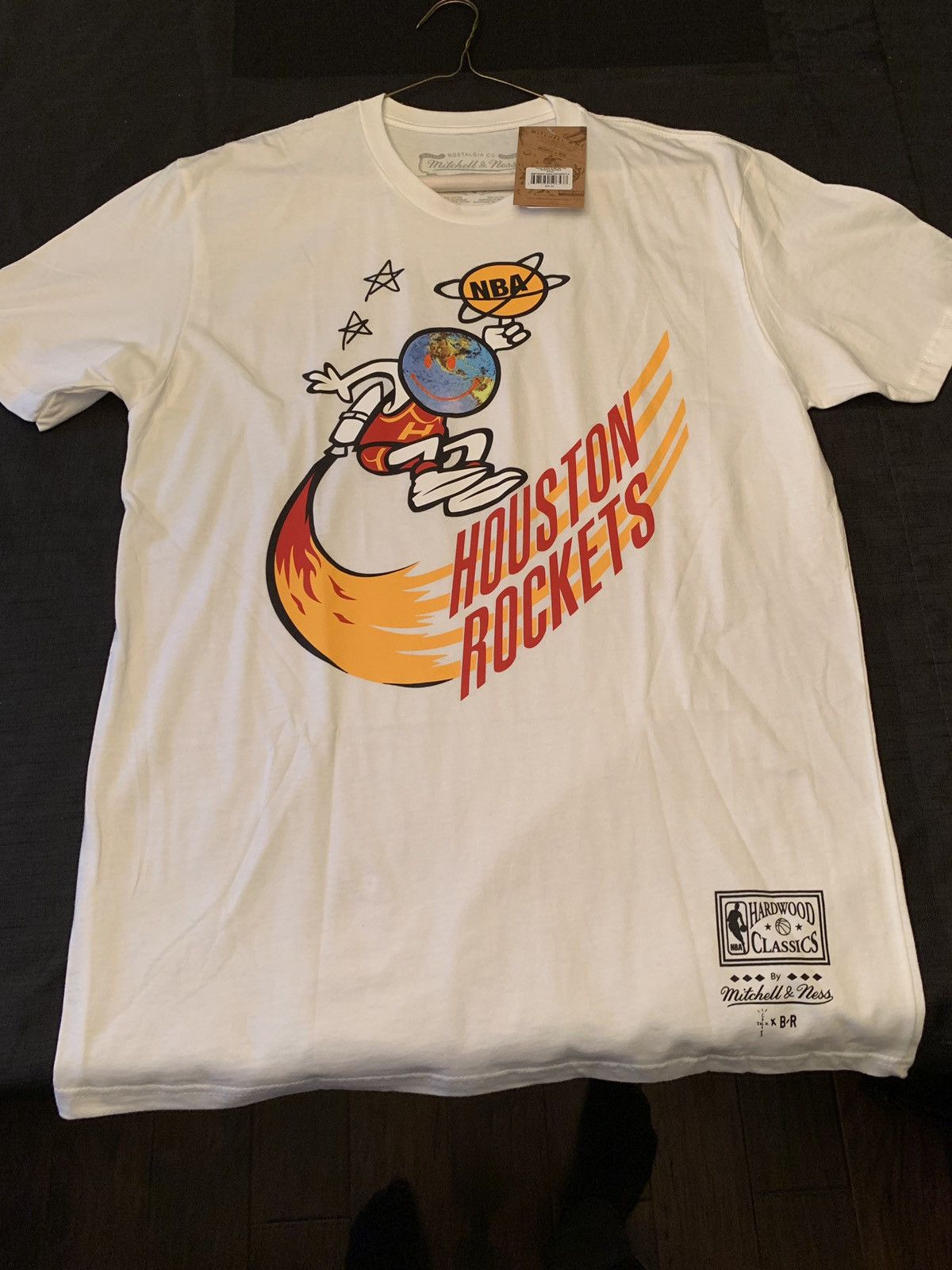 Mitchell & Ness × Travis Scott Travis Scott X Rockets X Mitchell and ...