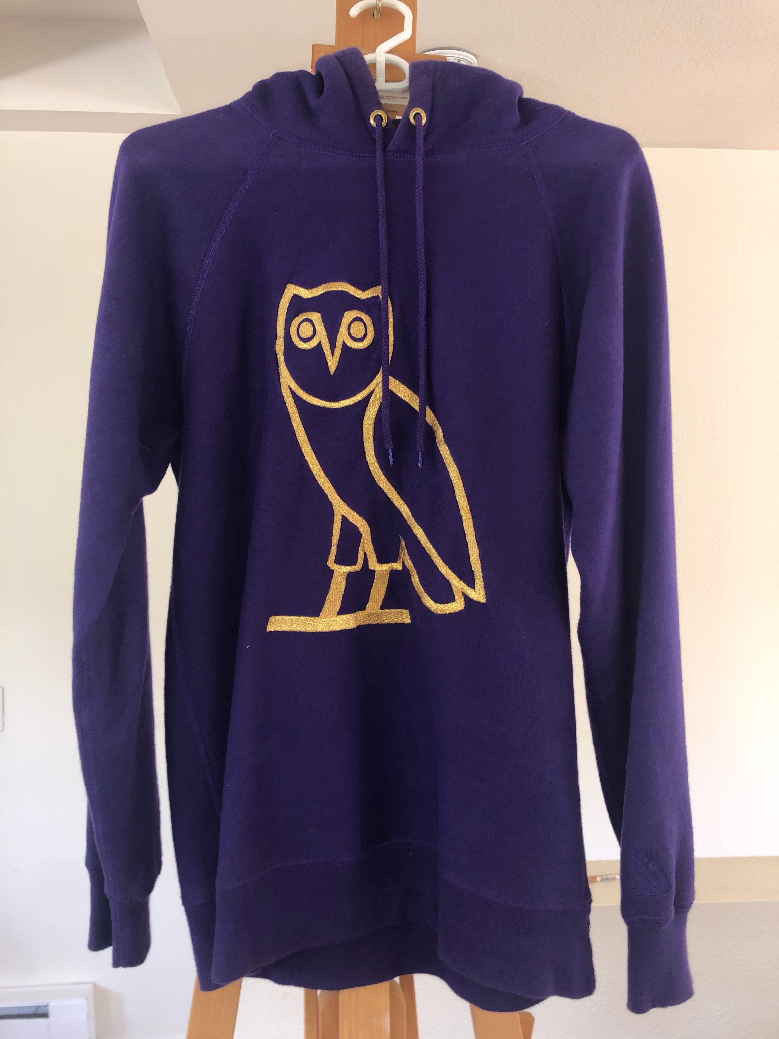 Drake × Octobers Very Own Rare Drake/OVO Purple and Gold Embroidered ...