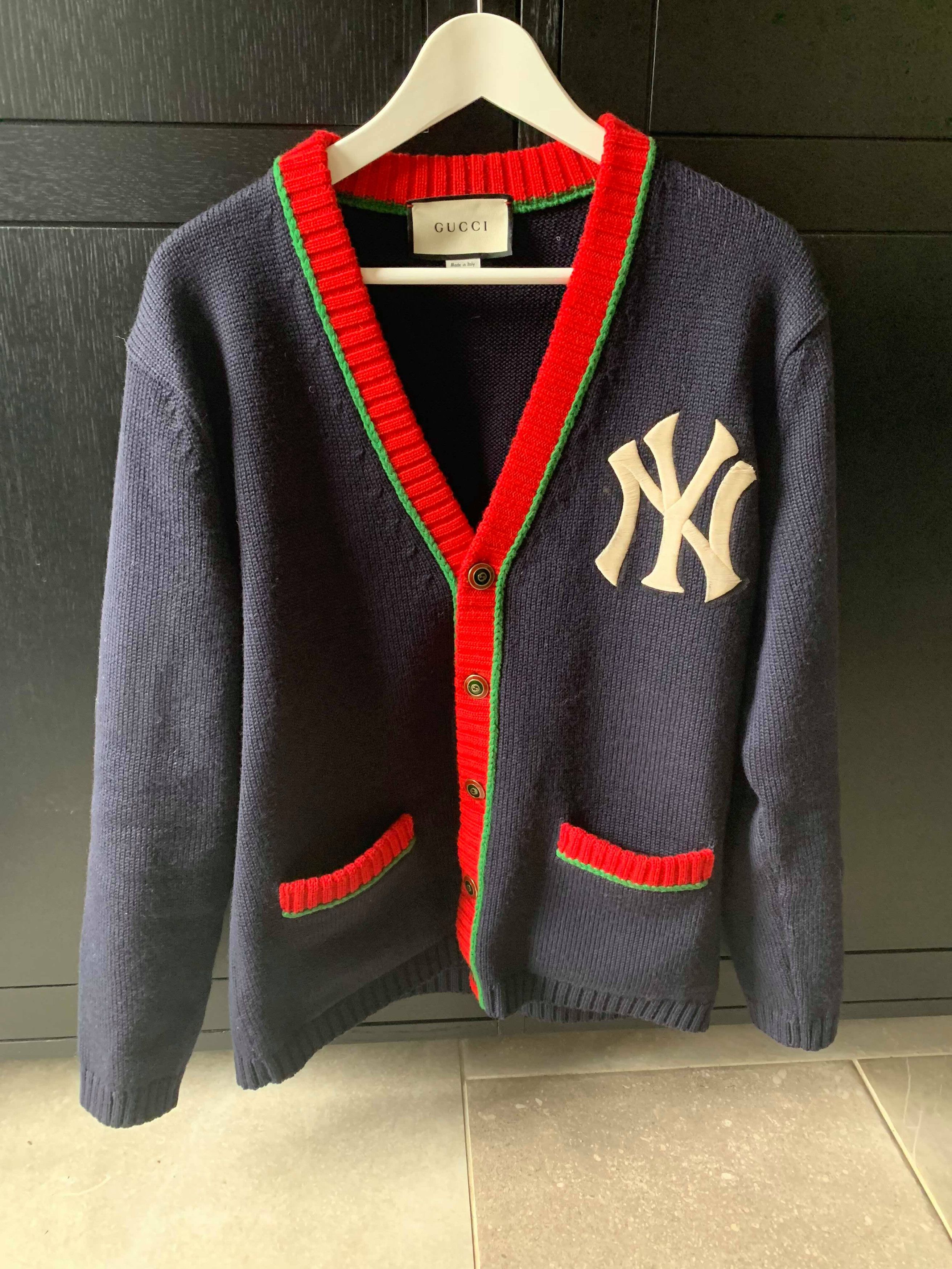 Gucci × New York Yankees Gucci x New York Yankees Cardigan | Grailed