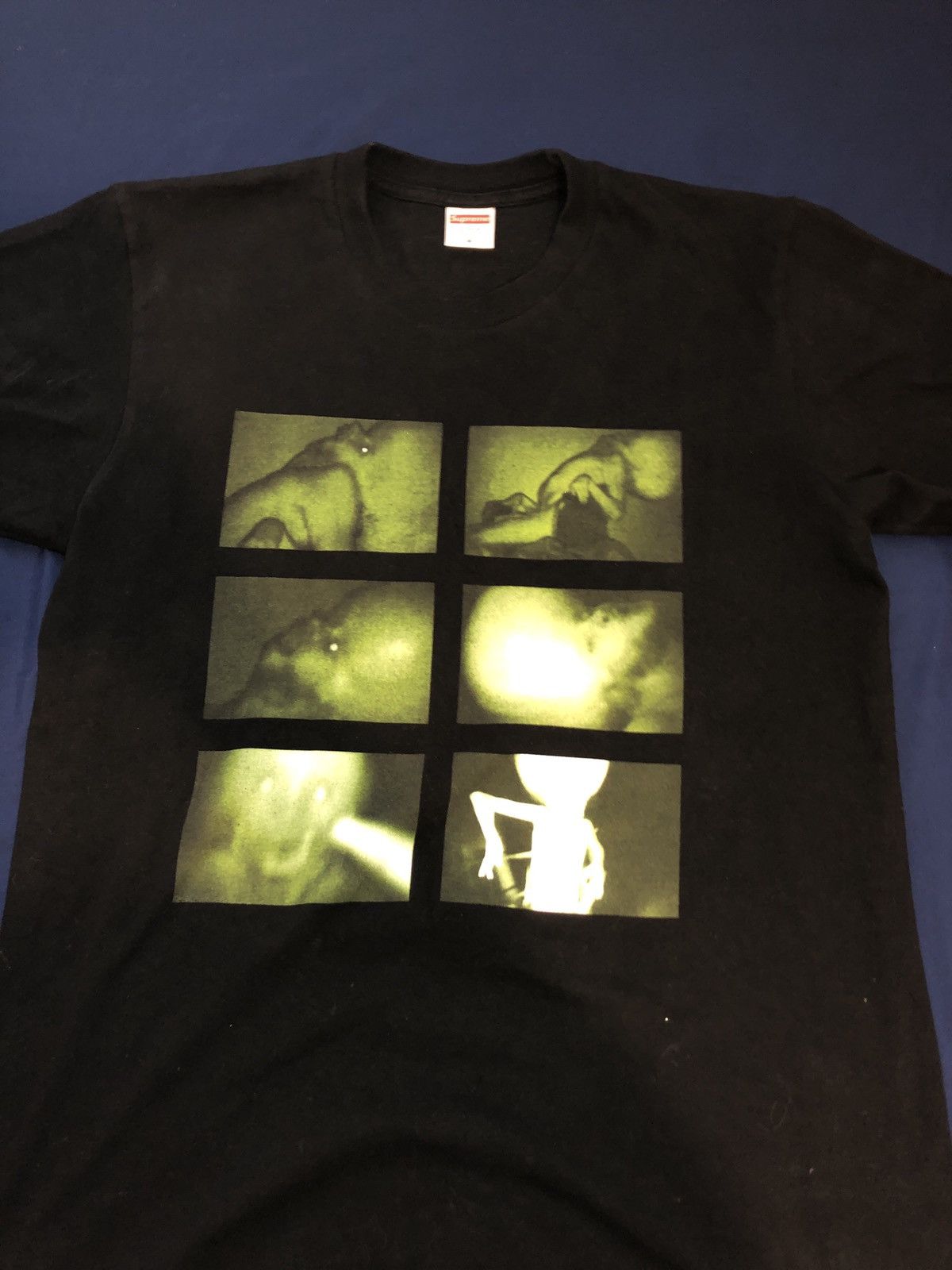 Supreme Supreme Chris Cunningham Rubber Johnny Tee Black | Grailed