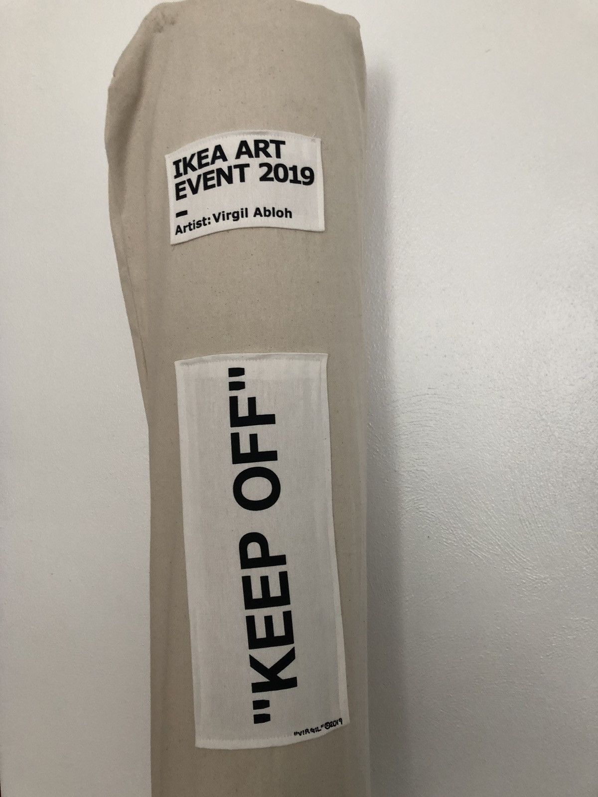Ikea × Off-White Off-White Ikea “Keep Off” Rug Virgil Abloh 200x300 cm ...