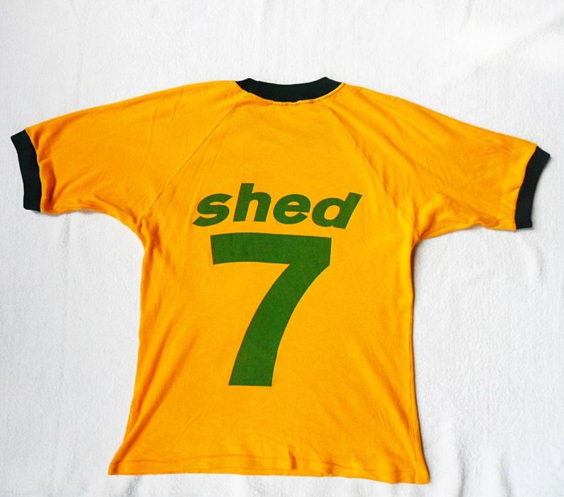 Vintage vintage rare 90s shed seven t shirt britpop stone roses oasis ...