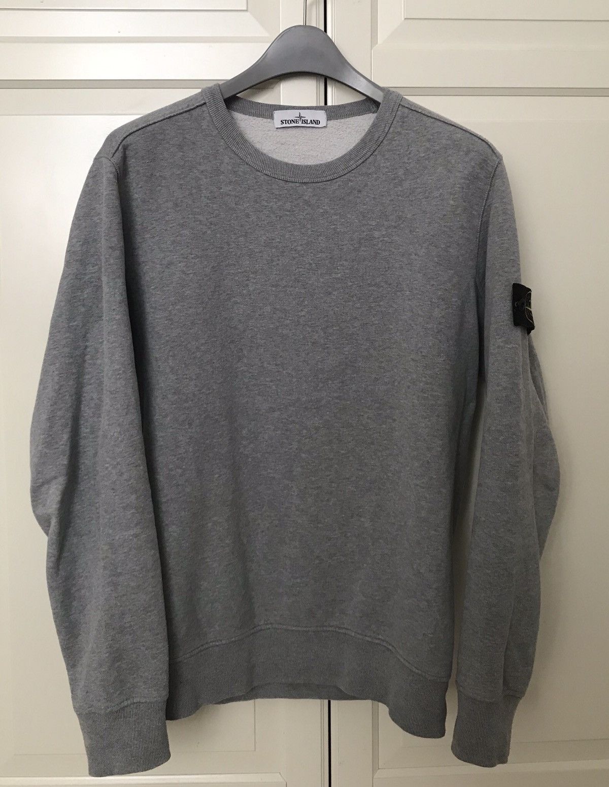 Stone Island Grey Stone Island Sweater | Grailed