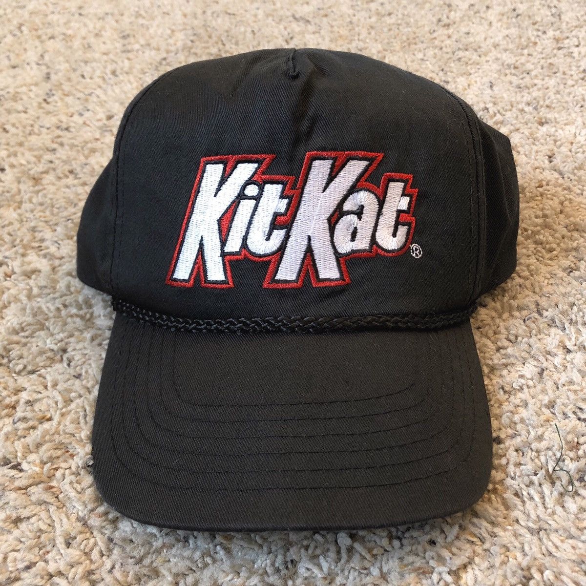 Vintage Vintage Kit Kat “Gimme A Break” Embroidered Snapback | Grailed