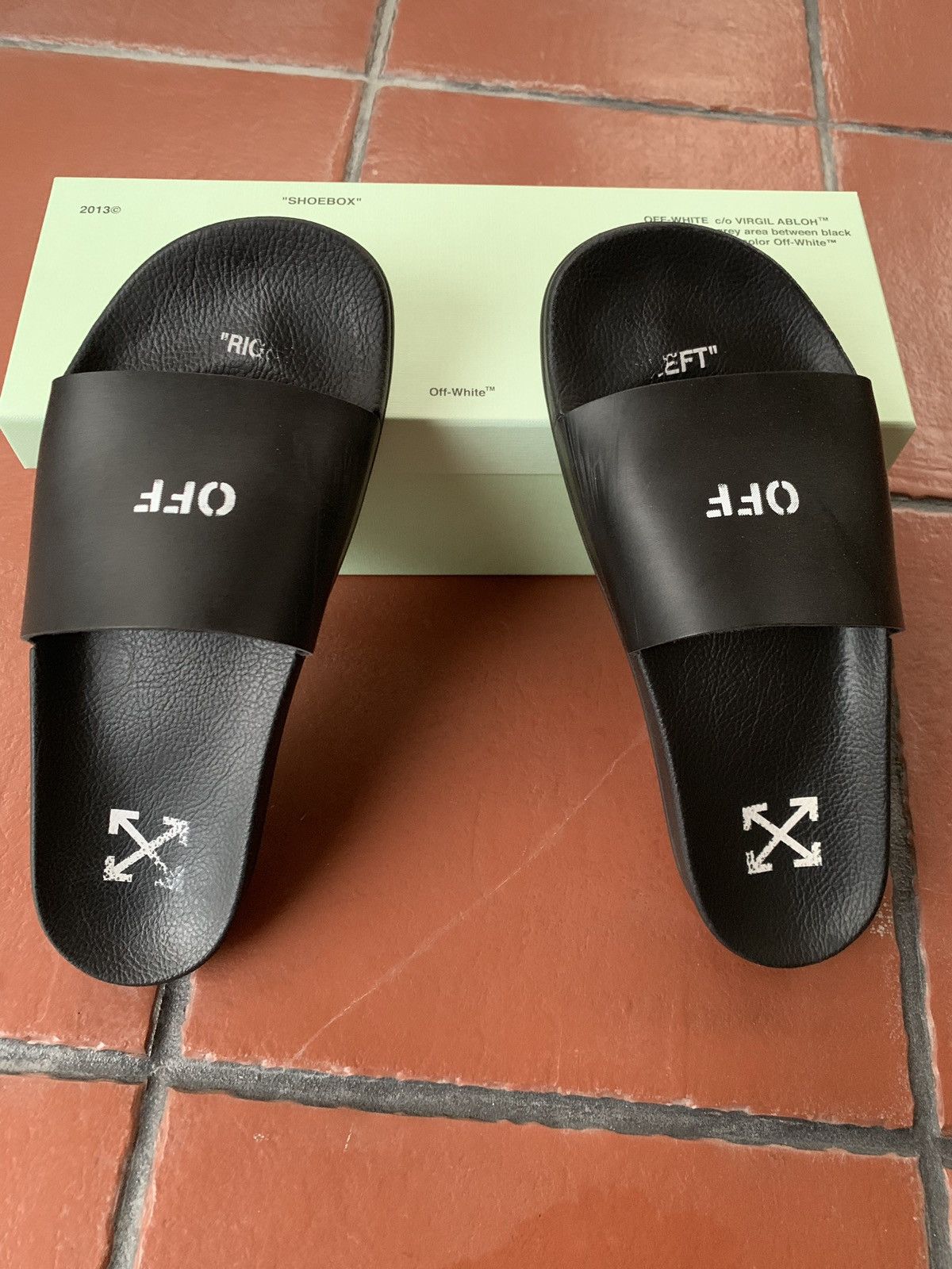 Off-White Off White Slides | Grailed